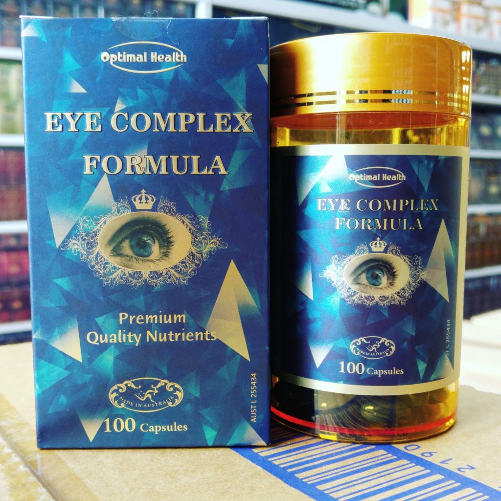 Optimal Health Eye Complex Formula TGA GMP HEALTH AUSTRALIA 100 ...